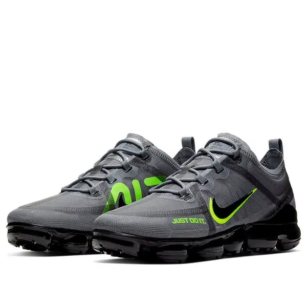 Nike Vapormax 2019 Drt 'cool Grey Volt' Sneakers - Grey/green