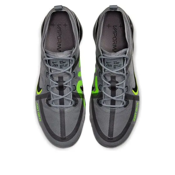 Nike Vapormax 2019 Drt 'cool Grey Volt' Sneakers - Grey/green