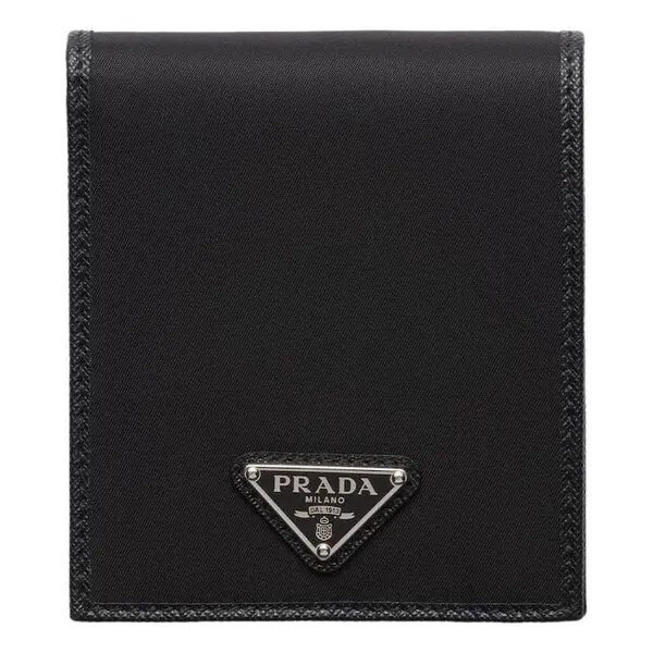 Prada Ss26 Re-nylon Wallet - Black