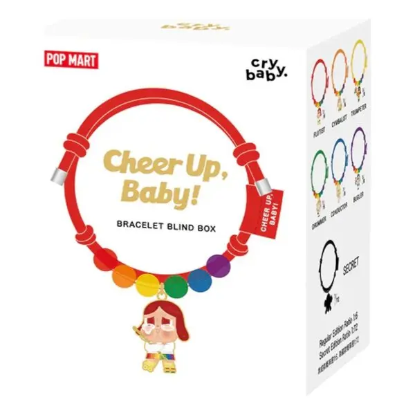POP MART Crybaby Cheer Up Baby Bracelet Blind Box - Multi-color