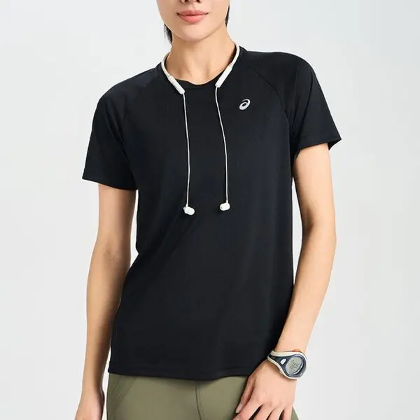 Asics Inner Muscle Short Sleeve Top - Performance Black
