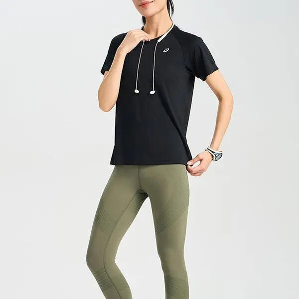 Asics Inner Muscle Short Sleeve Top - Performance Black