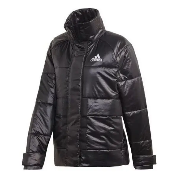 Adidas Padded Stand Collar Jacket - Black