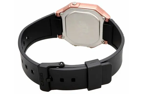 Casio Digital Watch With Illuminator - Black