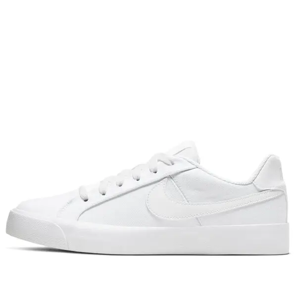 Nike Court Royale Ac Canvas Low Top Sneakers - White