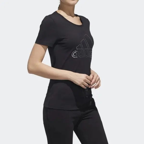 Adidas Short Sleeve T-shirt With Graphic Logo