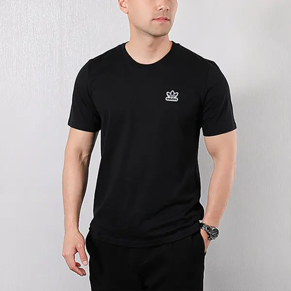 Adidas Originals 3d Logo Short Sleeve Tee - Black
