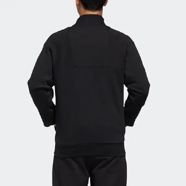 Adidas Stand Collar Logo Track Jacket