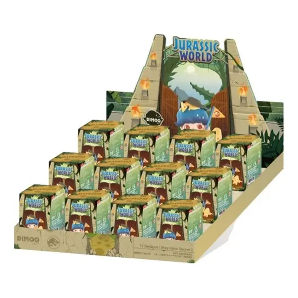 POP MART Dimoo Jurassic World Figures Sealed Case - Multi-color