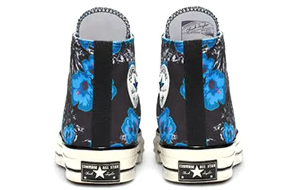 CONVERSE Chuck 70 High Top Paradise Floral Sneakers - Black