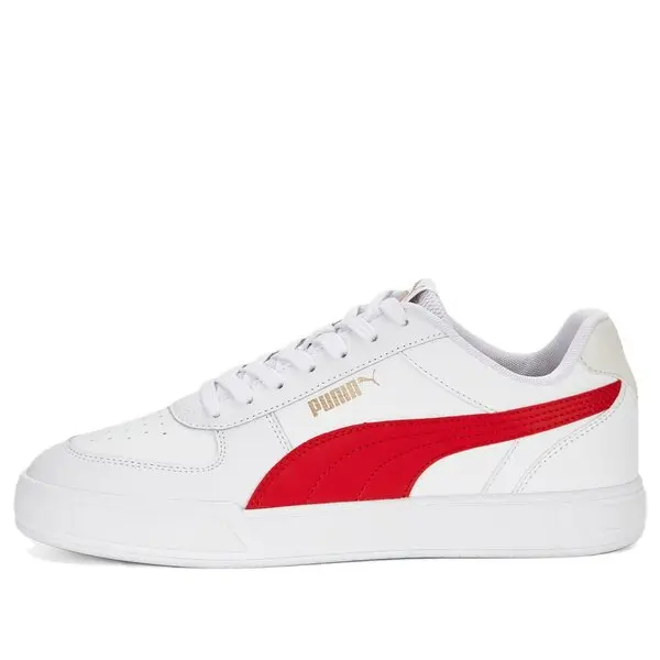 PUMA Caven Trainers - White/red