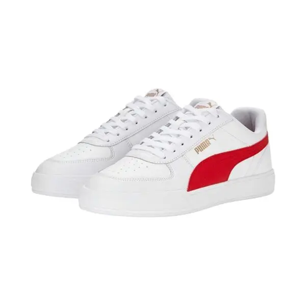 PUMA Caven Trainers - White/red