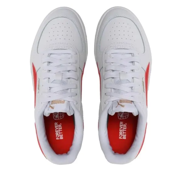 PUMA Caven Trainers - White/red