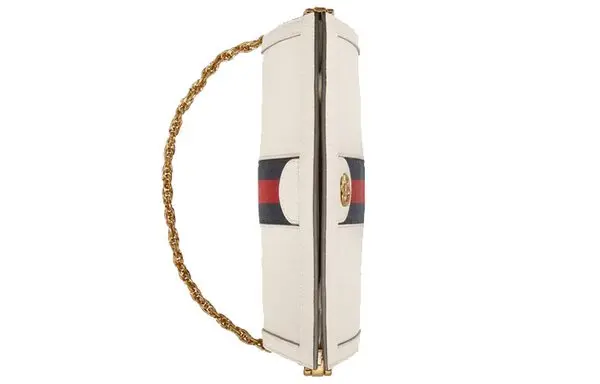 Gucci Ophidia Chain Shoulder Bag - White