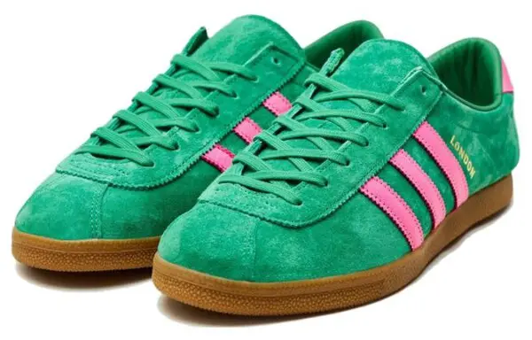 Adidas London Sneakers - Green/pink/gum