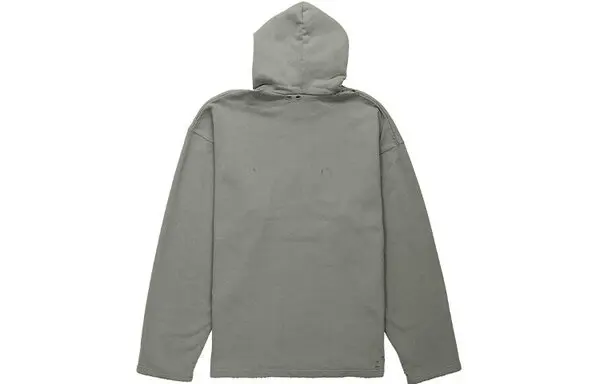 Balenciaga Blurred Logo Distress Hoodie