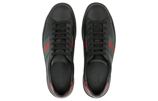 Gucci Ace Leather Sneakers