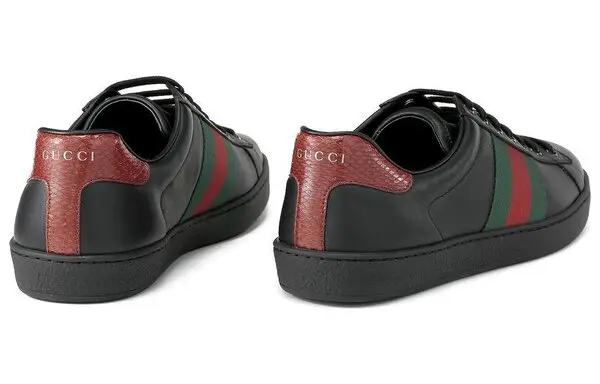 Gucci Ace Leather Sneakers