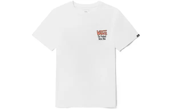 VANS Funny Printing Sports Round Neck Short Sleeve