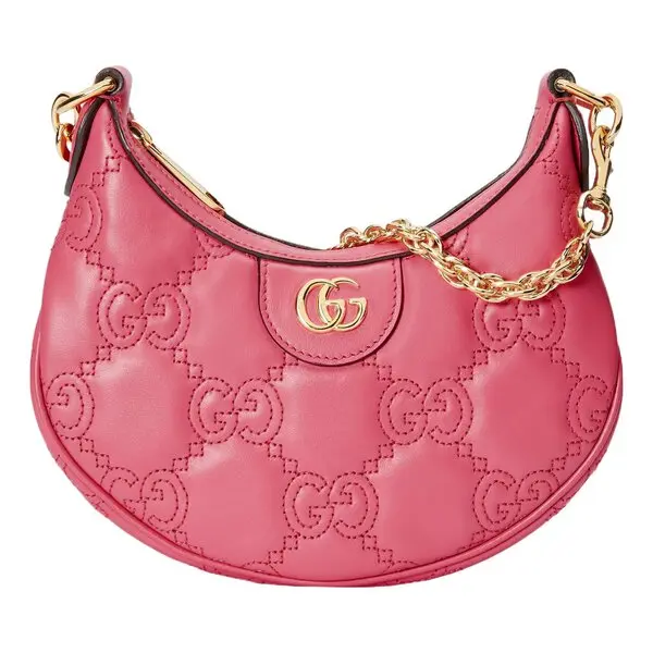 Gucci Gg Matelasse Mini Bag - Pink
