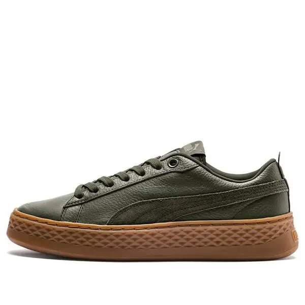PUMA Smash Platform Softfoam Low Top Sneakers - Green