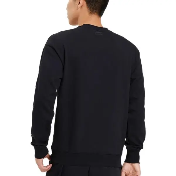 LI-NING Lifestyle Sportswear Pullover - Black/red/white