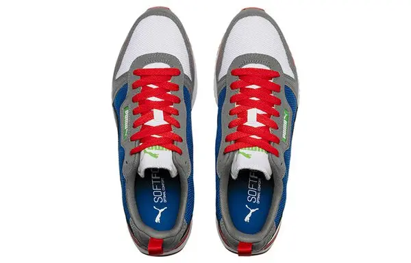 PUMA R78 Retro Casual Sneakers - Bluewhitered