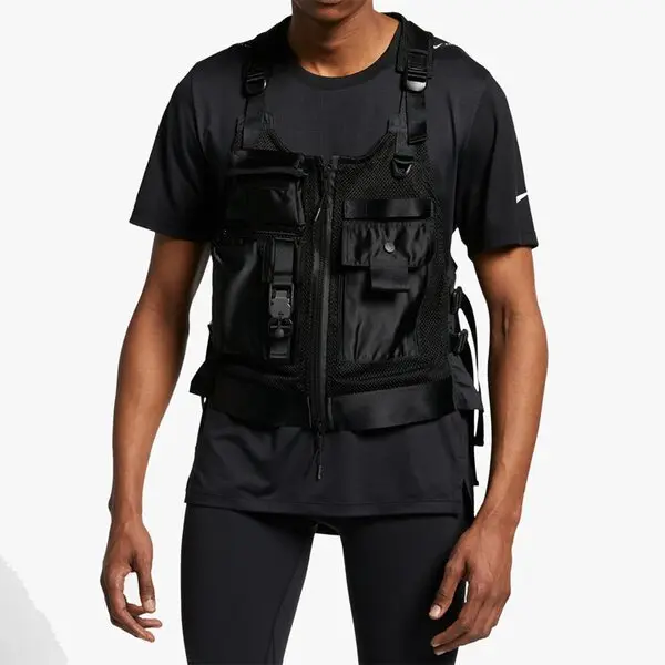 Nike Nikelab X Mmw 2.0 Beryllium Utility Vest - Black