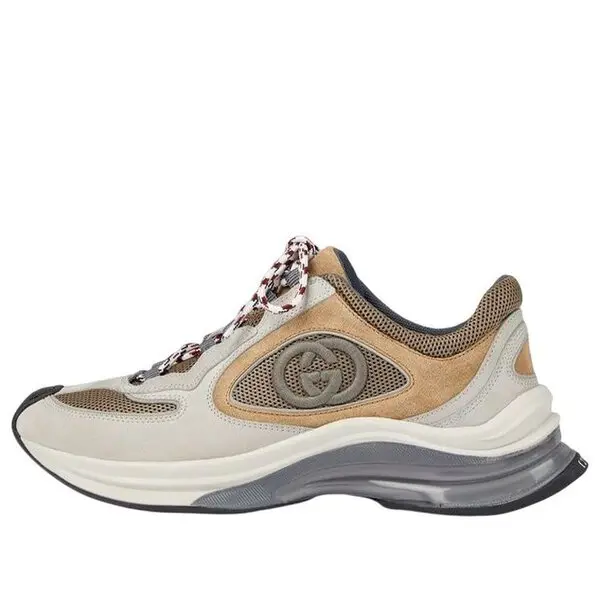 Gucci Run Suede Sneakers - Brown