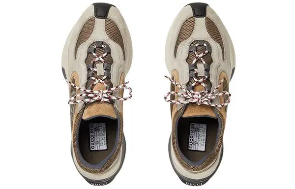 Gucci Run Suede Sneakers - Brown