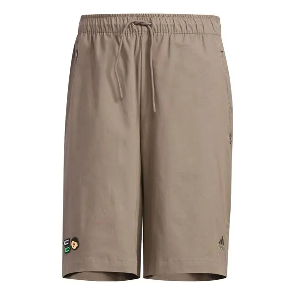 Adidas Graphic Woven Shorts - Khaki