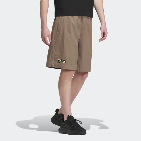 Adidas Graphic Woven Shorts - Khaki