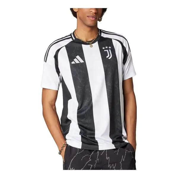 Adidas Juventus 24/25 Home Replica Jersey - White/black