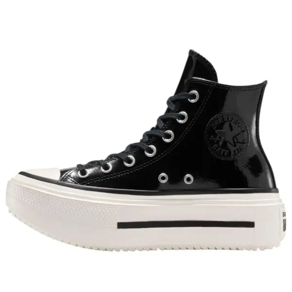 CONVERSE Chuck Taylor All Star Lift Double Stack Platform High Top Sneakers - Black