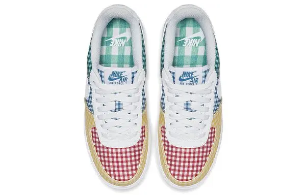 Nike Force 1 Low Qs 'gingham Pack Multicolor - Multi-color