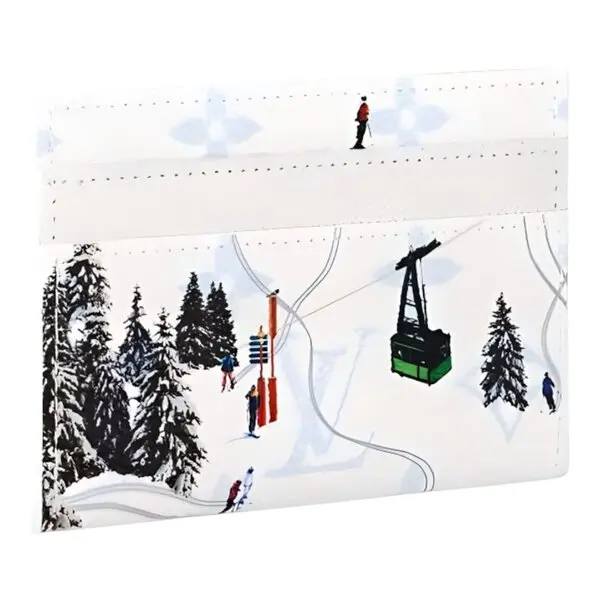LOUIS VUITTON Ski Double Card Case