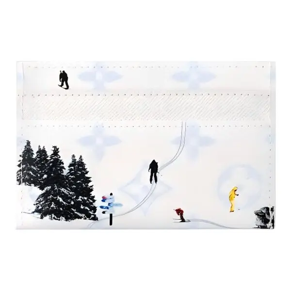 LOUIS VUITTON Ski Double Card Case
