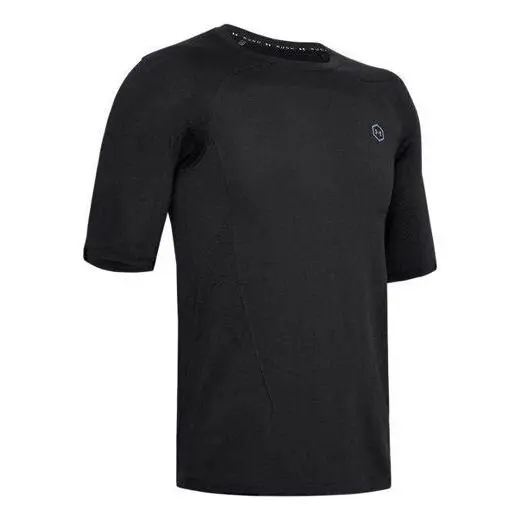 Under Armour Rush Seamless Short Sleeve Shirt - Black