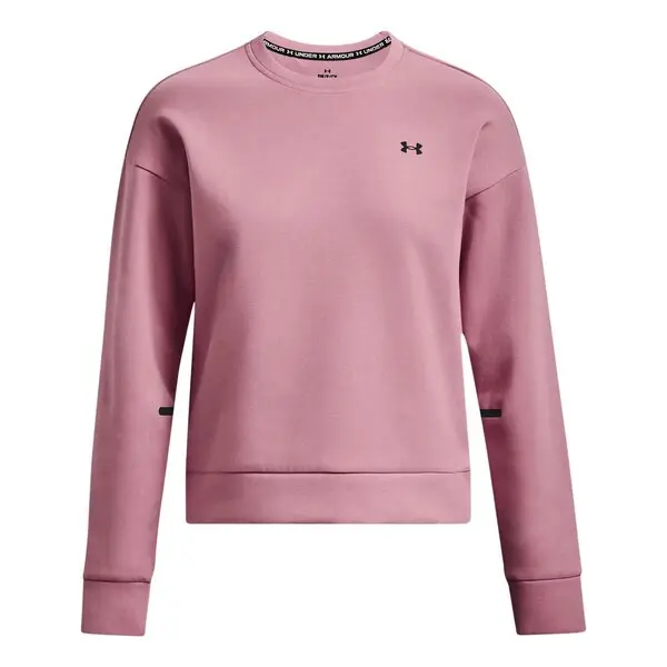 Under Armour Unstoppable Fleece Crew Neck - Pink