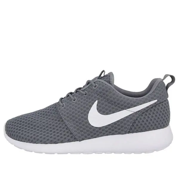 Nike Roshe Run Breeze Sneakers - Cool Grey/white