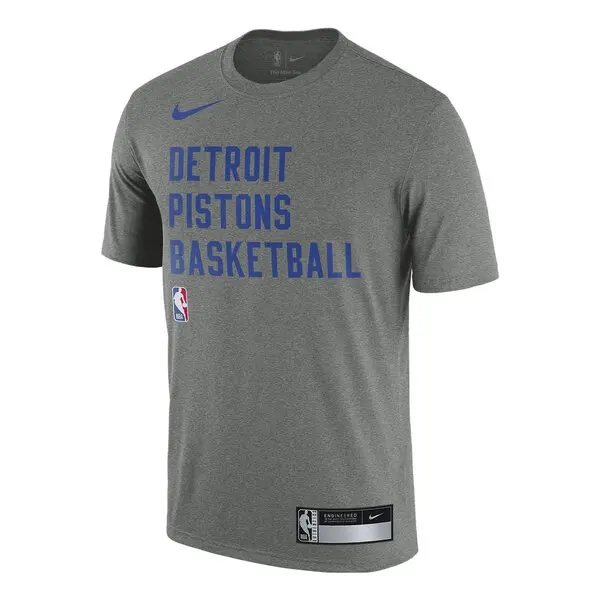 Nike Dri-fit Detroit Pistons Basketball Practice T-shirt