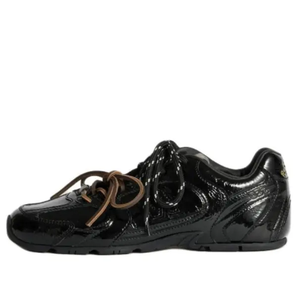 NEW BALANCE X Miu Miu 530 Sl Patent Sneakers - Black
