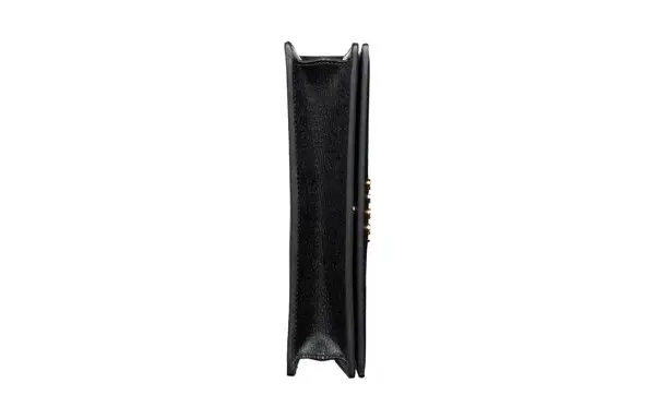 Gucci Chain Wallet With Script Leather