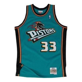 Mitchell & Ness Replica Swingman Nba Detroit Pistons Jersey Grant Hill 33 - Green