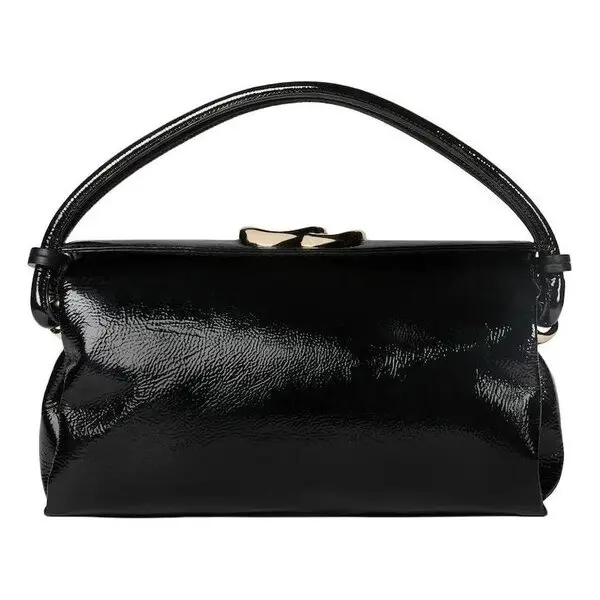 Gucci Gg Soft Top Handle Bag - Black