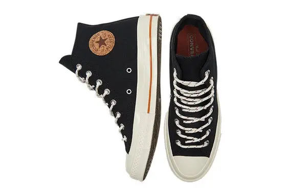 CONVERSE Chuck 70 High Top Sneakers - Black/brown
