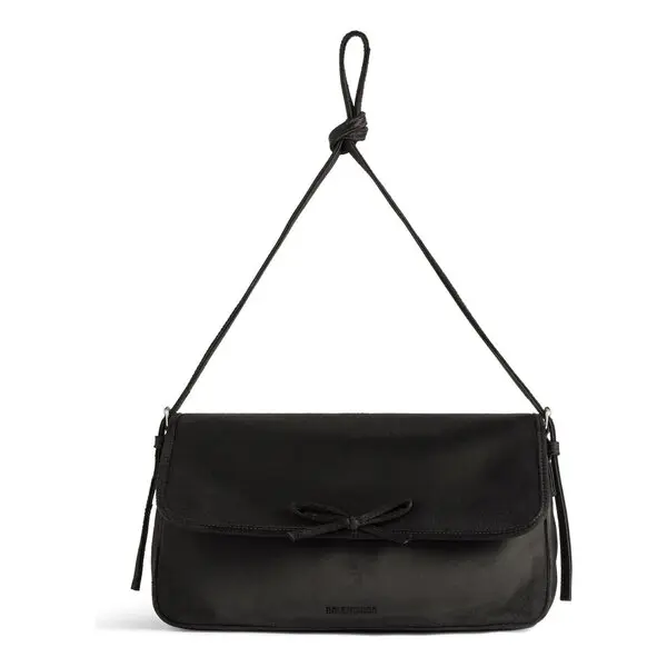 Balenciaga Leopolda Pochette - Black