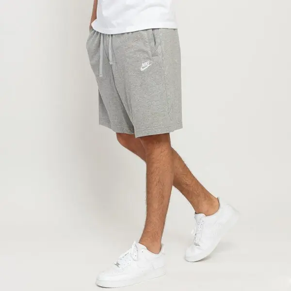 Nike Club Short Jsy Casual Sports Gym Basketball Running Shorts - Grey