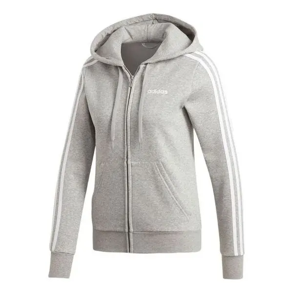 Adidas 3-stripes Fleece Hoodie Asia Sizing