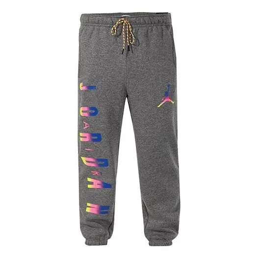 JORDAN As J Sprt Dna Hbr Flc Logo 'grey - Gray